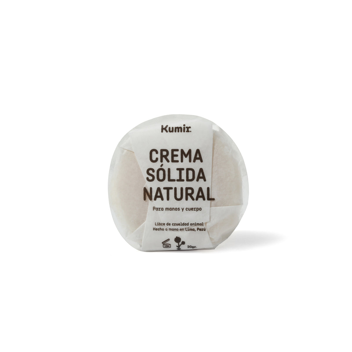 Crema solida en barra hidratante y nutritiva – KUMIR